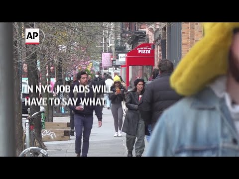 In NYC, job ads will have to say what they pay