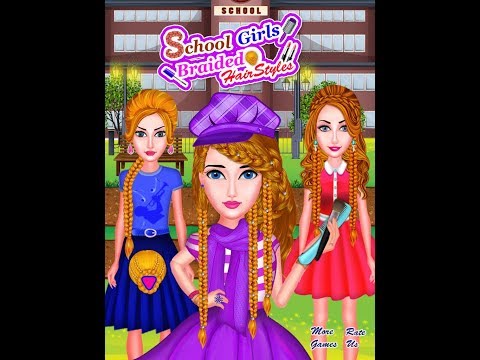 Hairstyle Game For Girls| Fun Game Play| Learn How to Make Braided Hairstyle
