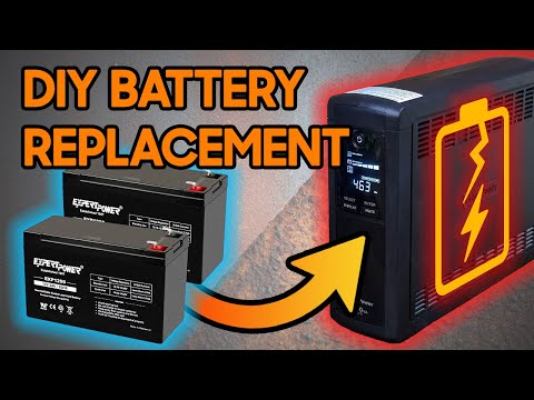 How to Replace the Batteries in your UPS - Fixing My CyberPower CP1500
