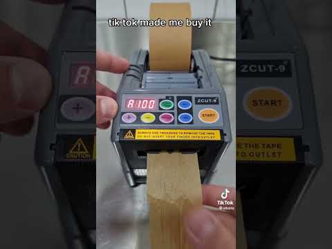 Automatic Tape Dispenser Adhesive Electric Tape Cutter Packaging Machine Tape Cutting Machine 6-60mm