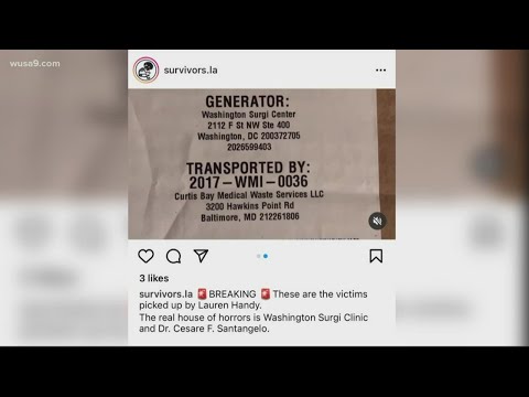 Anti-abortion activists publish photos of apparent fetal remains seized in DC