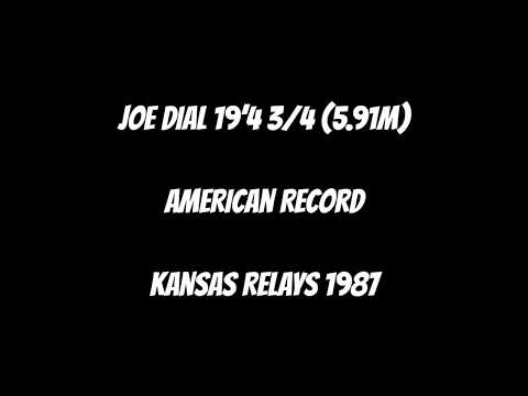 Joe Dial American Record (5.91M) Pole Vault