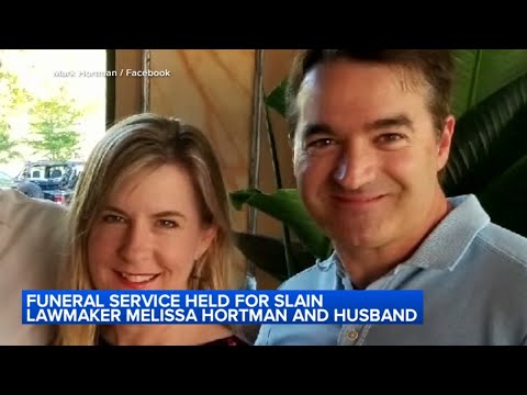 Funeral service held for slain former Minnesota House Speaker Melissa Hortman, husband Mark