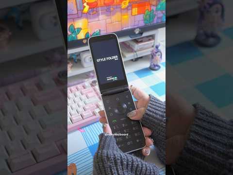 FINALLYYYYY!! 𖤐 #flipphone #flipphones #mivestylefolder #android #retro #retrotech #y2k #y2kphones