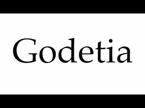 How to Pronounce Godetia