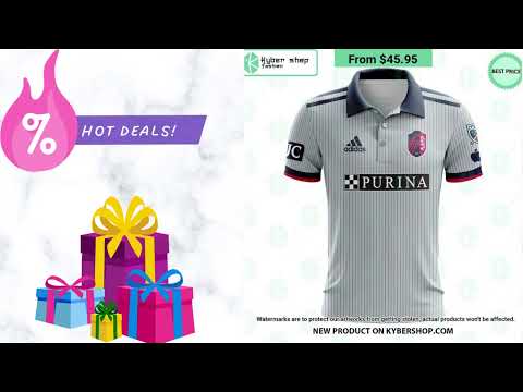 St. Louis City SC 2023 Away The Spirit MLS CUSTOM Polo Shirt