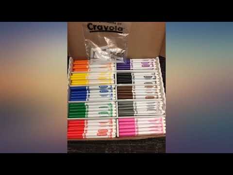 Crayola Fine Line Markers, Back to School Supplies Classpack, 10 Assorted Colors , review
