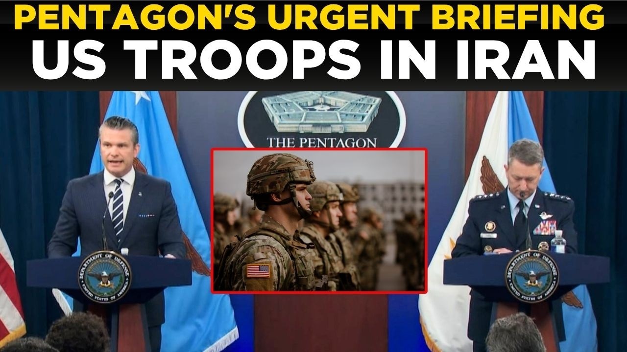 Pentagon News LIVE: WAR BEGINS! US Troops ENTER Iran, Pentagon's 24-Hour Update SHOCKS World!