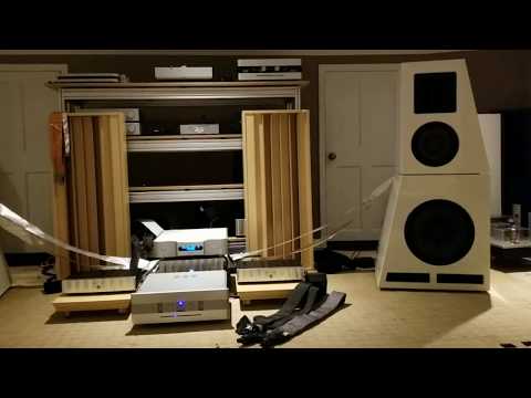 Verastarr Grand Master loudspeaker, Jeff Rowland 625S2, Vermeer 2 DAC, NAT Audio Magnetostat preamp