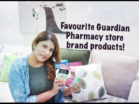 My favourite Guardian Pharmacy store brand products