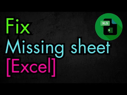 How to Fix Missing Sheet Tabs in Excel How to Restore Hidden Sheet Tabs in Excel