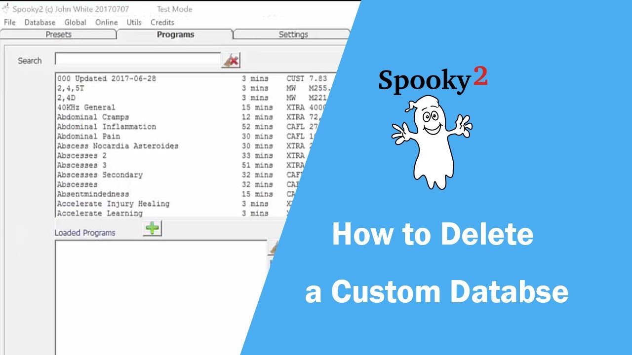 How to Delete a Custom Database