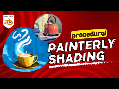 Painterly Blender Shader Technique You should know about