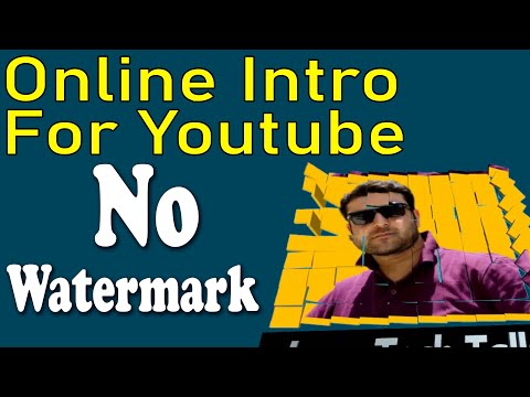 Free Intro Maker for YouTube Without Watermark Online