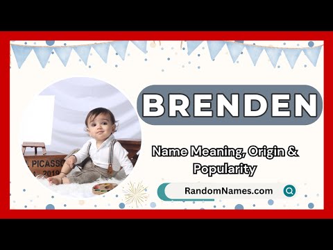 Brenden - Baby Boy Name Meaning, Origin & Popularity - RandomNames.com