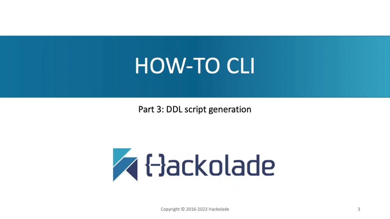 How-to: Command-Line Interface
