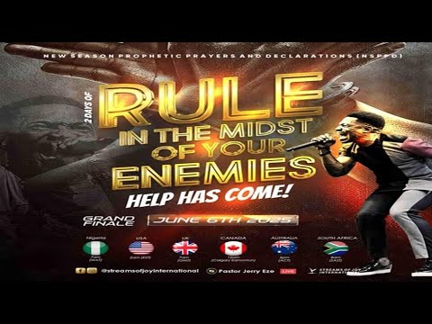 RULE IN THE MIDST OF YOUR ENEMIES; HELP HAS COME - GRAND FINALE || NSPPD || 6TH JUNE 2025