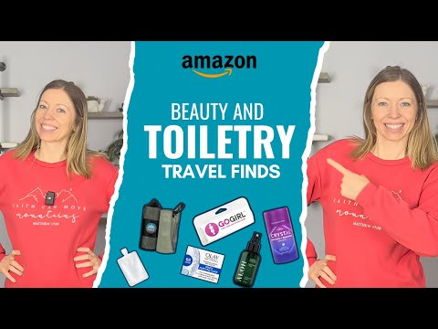 Ultimate Travel Toiletries & Beauty Kit Amazon Finds | Gateway Travel Host Agency