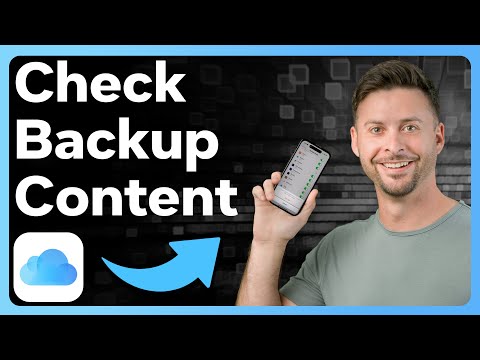 How To Check What Is In Your iCloud Backup