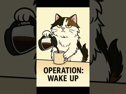 Grumpy Robin - Daddy’s Home ☕ | Office Thursday Mood #Relatable #cat #funny #cute #memes #funnycats