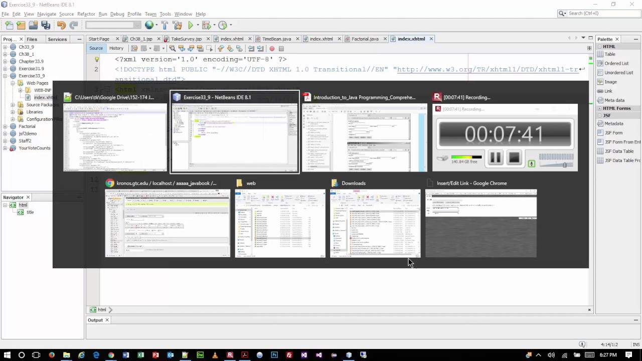 Java Programming 2 - Chapter 33 Exercise 9 - Fall 2016