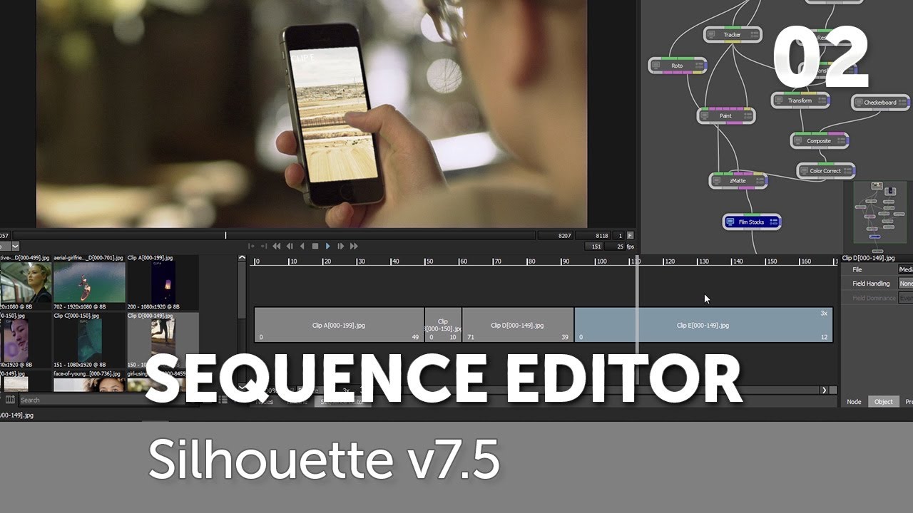 Silhouette - Intro to the Sequence Editor | Boris FX