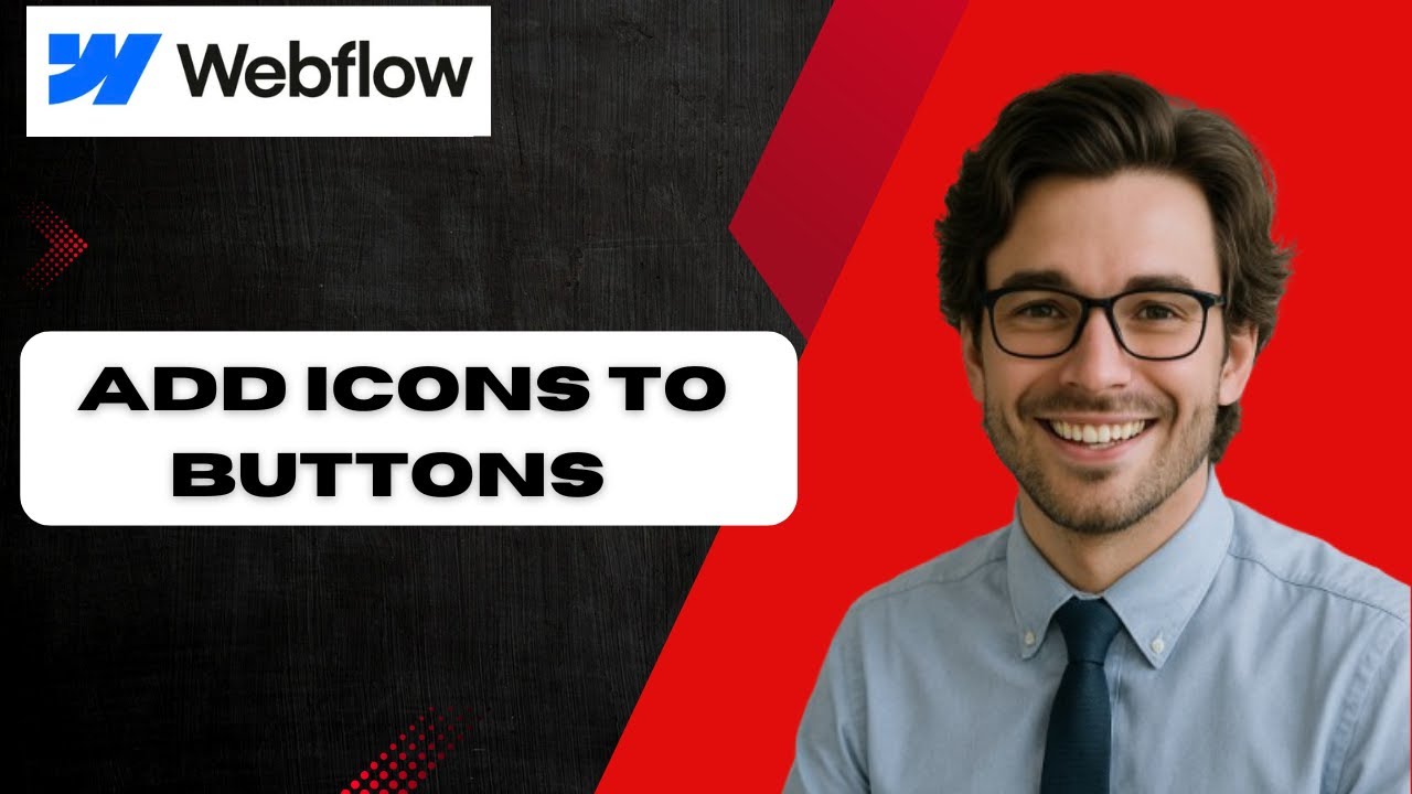 How To Add Icons To Buttons In Webflow  (full guide)