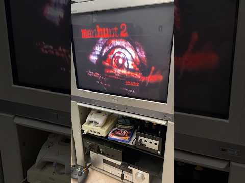 Manhunt 2 on PlayStation 2 👁️🪓🩸 #manhunt #rockstar #horror #ps2 #playstation #shorts