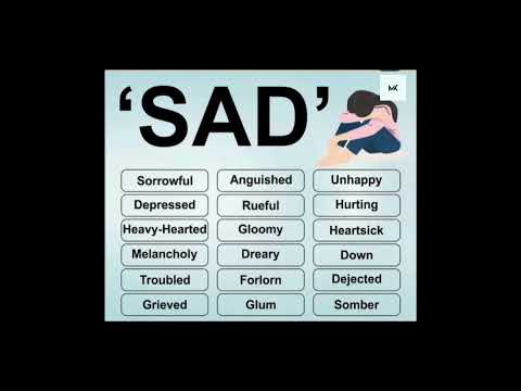 18 Synonyms Of Sad#education ##vocabulary #mk #shorts @learnwithmk5825