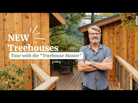 "Treehouse Master" NEW Treehouse Resort in Gatlinburg