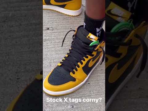 Stock X tags corny? #stockx #jordan1 #nosolesnoglory