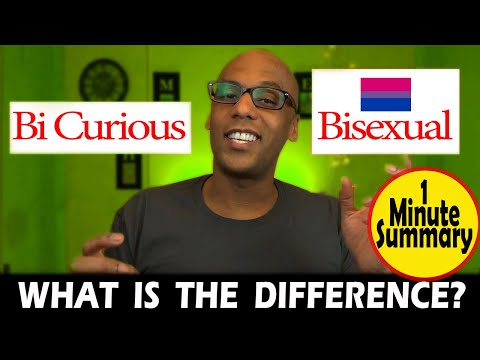 Bi Curious vs Bisexual (1 Minute Summary) #Shorts
