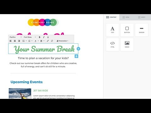 Creating a Drag-n-Drop Email Editor with React - Unlayer