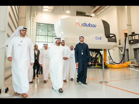 flydubai Chairman visits new Flight Training centre