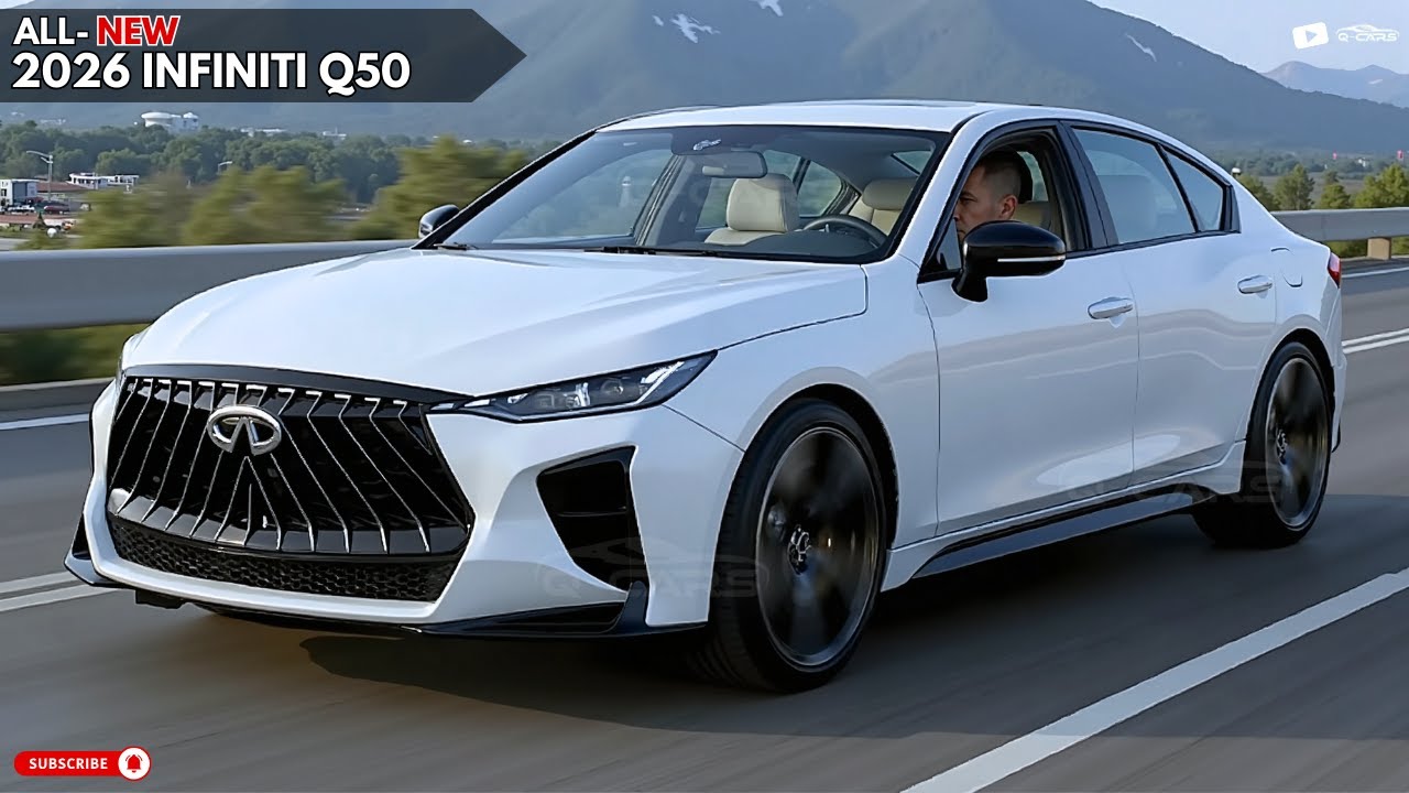 Infiniti's Q50 Returns for 2028, Albeit Only Digitally for Now ...