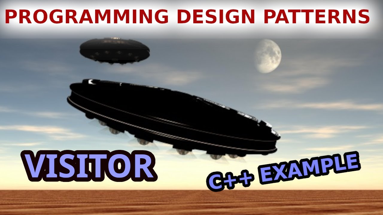 The Visitor Pattern - Programming Design Patterns - Ep 12 - C++ Coding