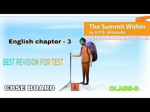 Summary and Explanation: The Summit Within Video Lecture - Class 8