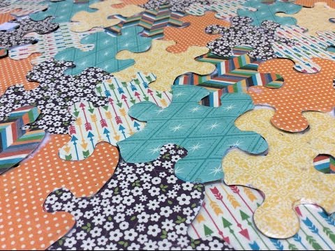The 75th episode of The Crafting Coach: Puzzle Collage