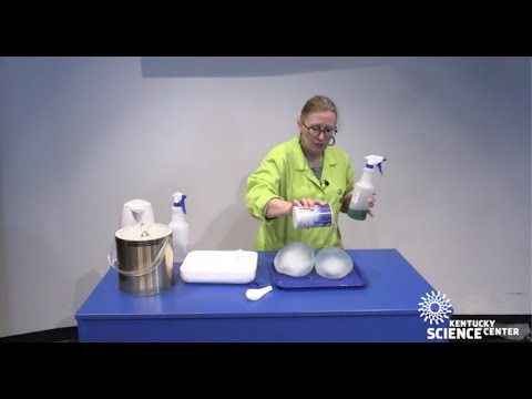 Ice Melt and Painting with Kentucky Science Center
