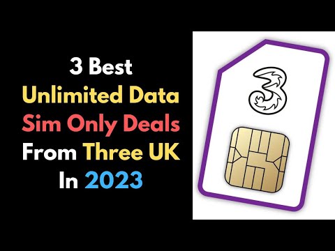 3 Best Unlimited Data Sim Only Deals In 2023 From Three UK. United Kingdom