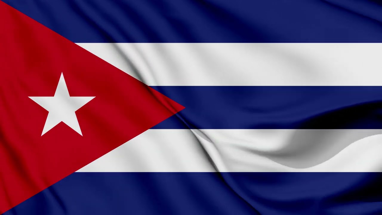 Cuba Flag Waving Background | HD | FREE DOWNLOAD