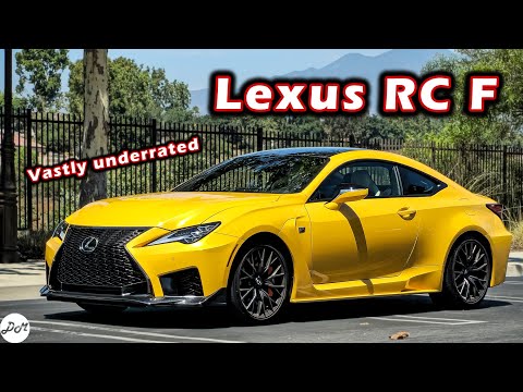 Loving V-8s in the 2023 Lexus RC F – DM Review | Test Drive