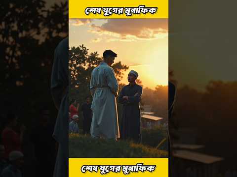 শেষ যুগের মুনাফিক | Hypocrites of the last days ~ #youtubeahorts