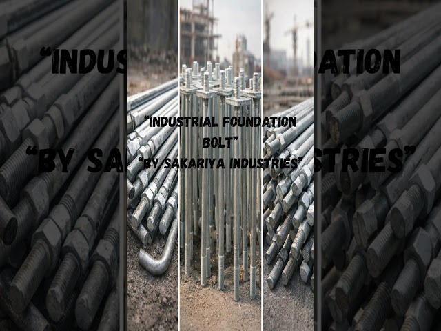 PEB Foundation Bolt - All Type Foundation Bolt J/LAnchor Bolts ...
