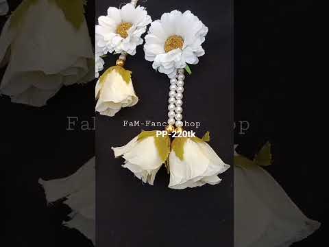 nonbridal artificial flower jewellery set #jewellery #artificialjewellery #nonbridal #style #fashion