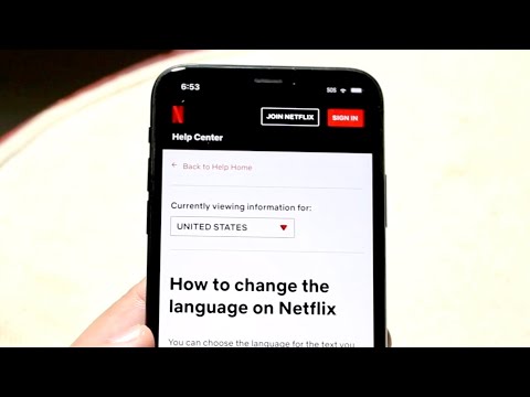 How To Change Language On Netflix App! (2022)