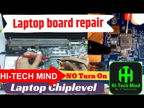 laptop board repair tutorial / Laptop Repair Chiplevel HI-TECH MIND