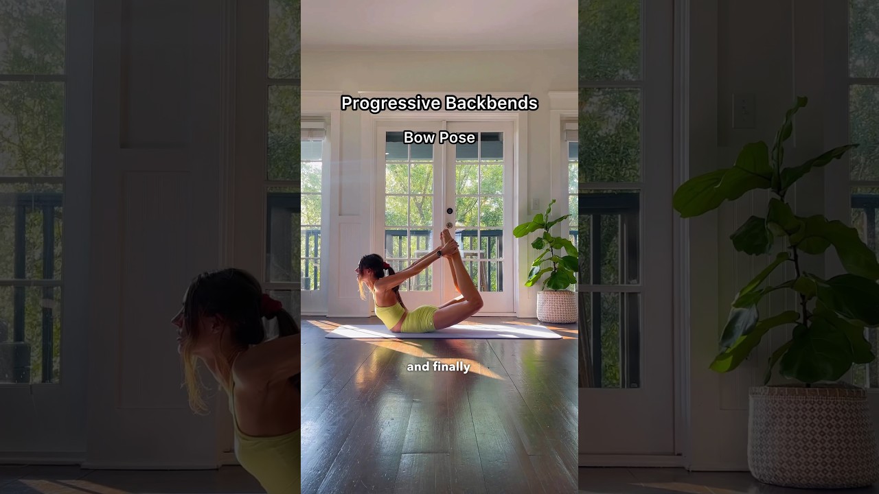 5 backbends for your next yoga flow #yoga