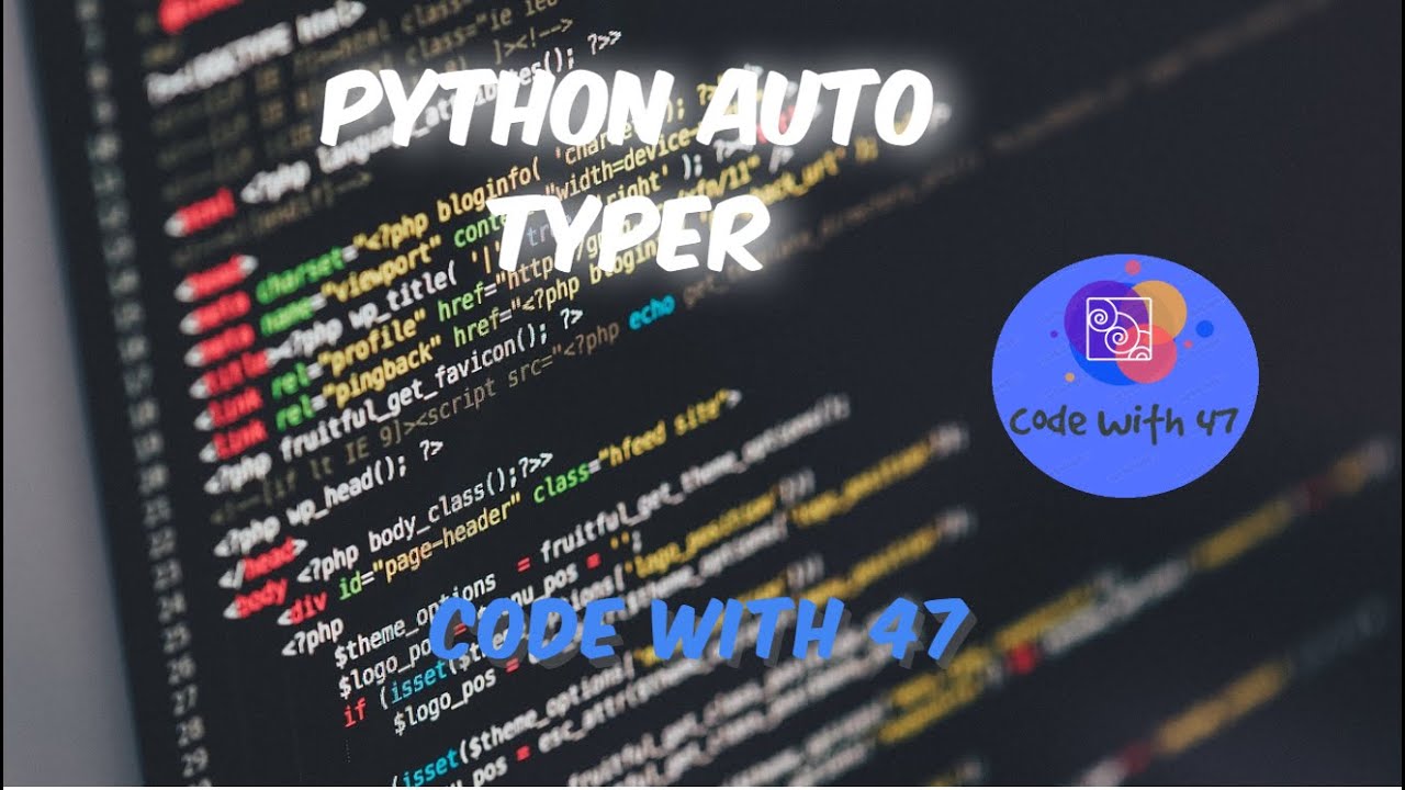 #python #pythonprogramming #autotyper Auto typer By using Python