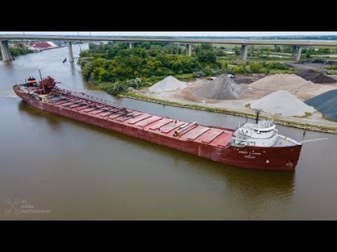 Great Lakes Freighter - Hebert C. Jackson